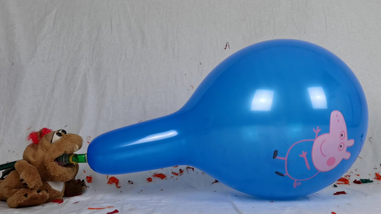 096 - blow to pop 4 balloons "Peppa Pig" - YouTube
