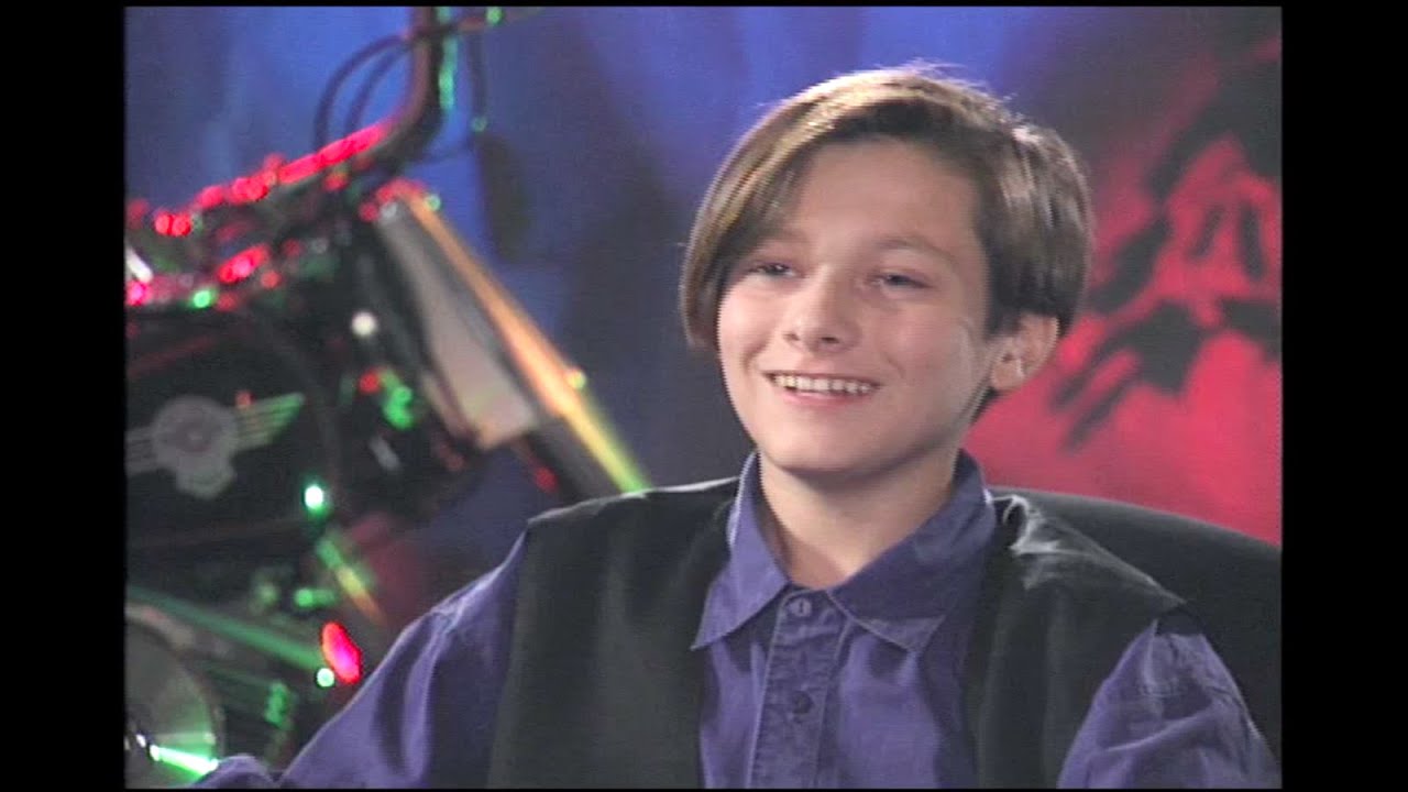 Rewind: Edward Furlong "Terminator 2" interview 1991 - YouTube