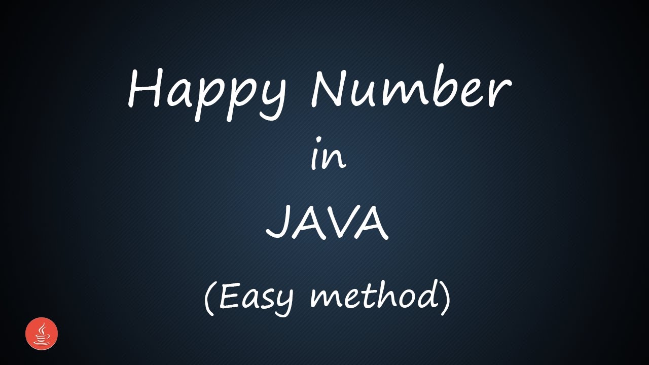 Happy Number In Java Bluejcode Youtube