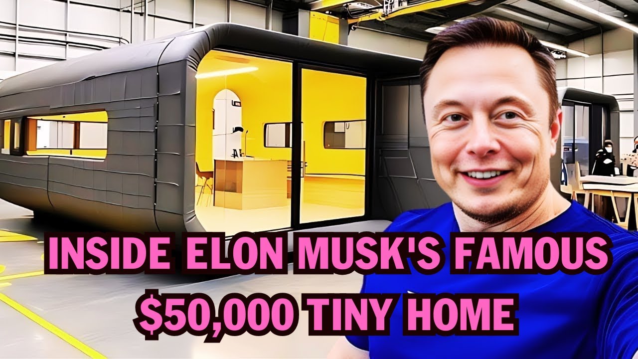 Inside Elon Musk's Famous $50,000 Tiny Home - YouTube