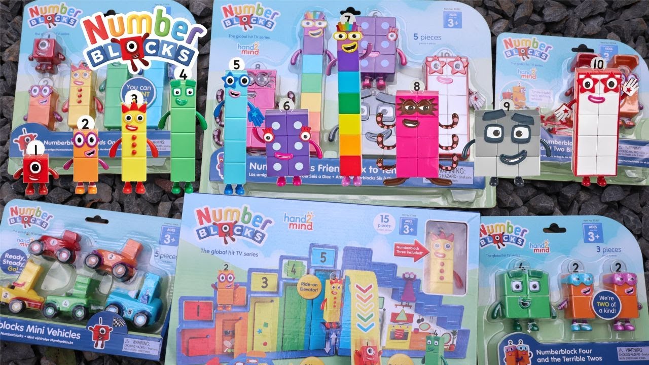 Numberblocks – Wow Amazing Unboxing Numberblock Friends 1 to 10 ...