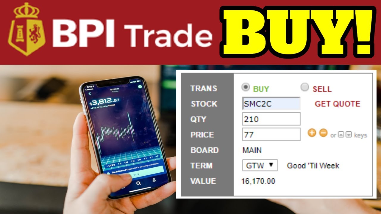 How to Buy a Stock Using BPI Trade? - YouTube