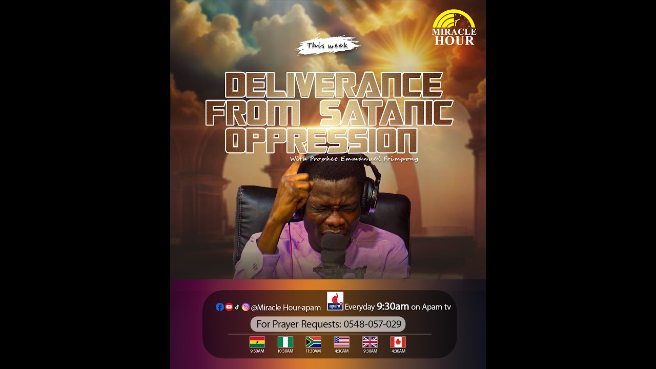 MIRACLE HOUR WITH PROPHET EMMANUEL FRIMPONG - YouTube