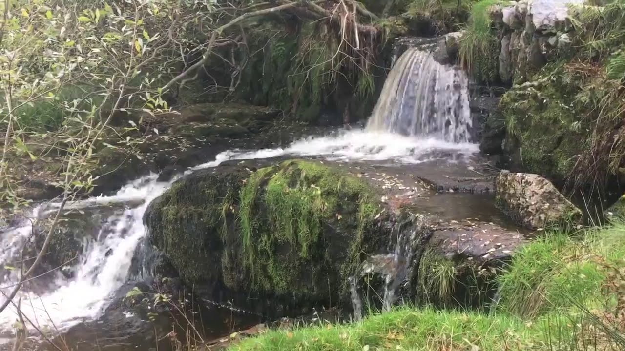 Small Falls on Top of Pistyll Rhaeadr Waterfalls #PistyllRhaeadrFalls # ...
