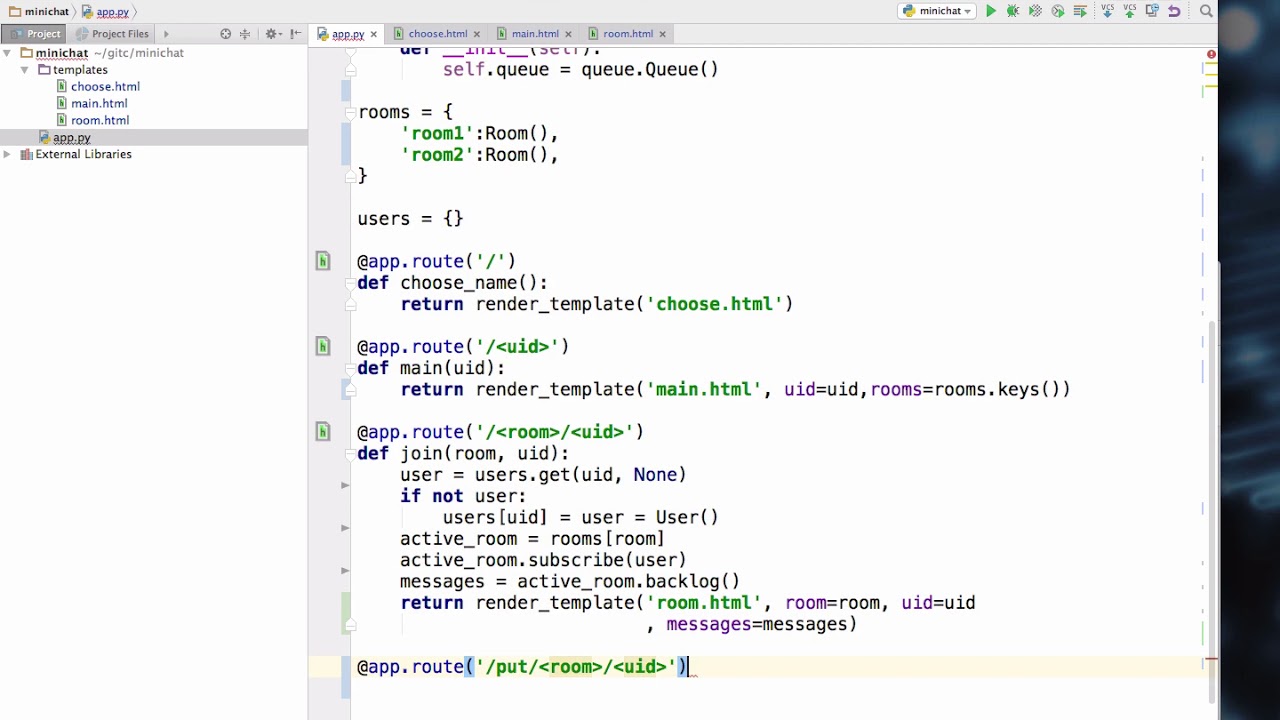 Gevent-20.gevent实现聊天服务器 - YouTube
