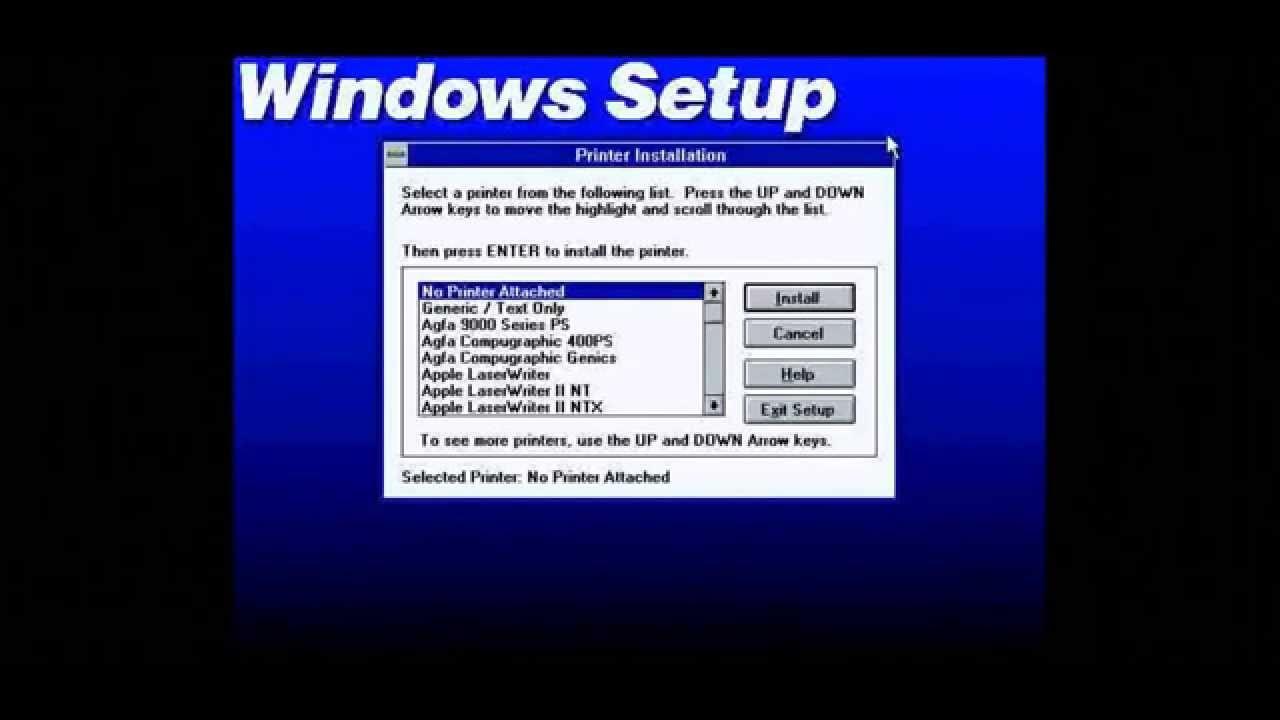 HOW TO Install Windows 3.1 - YouTube