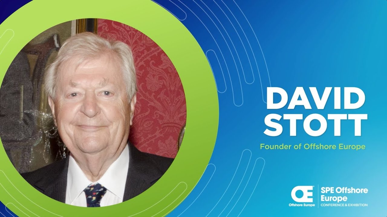 David Stott, OE Founder | 50 Years of SPE Offshore Europe - YouTube