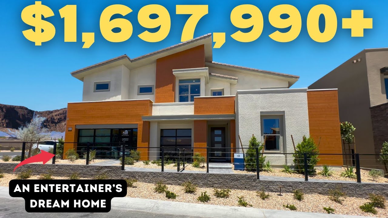 Step Inside a Stunning $1.6M Modern Mansion in Las Vegas - Best New ...