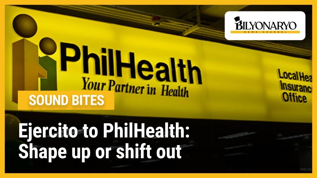 Ejercito to PhilHealth: Shape up or shift out - YouTube