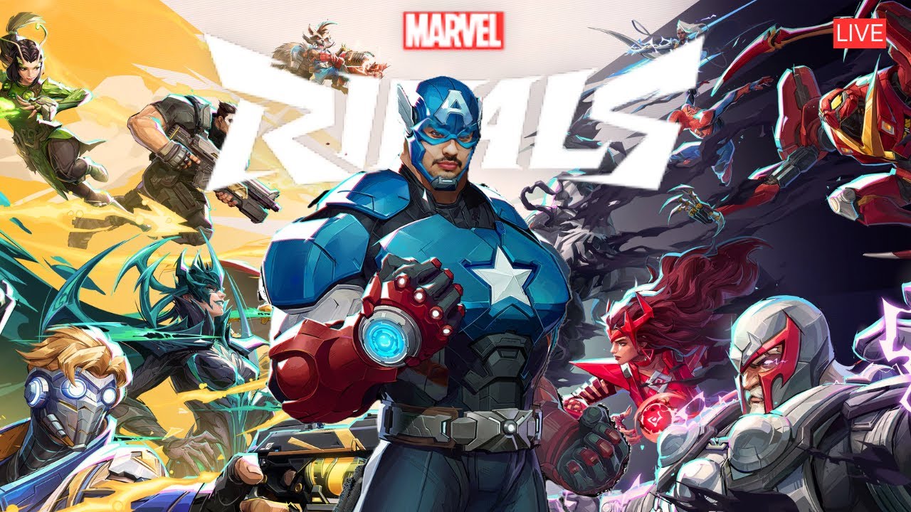 This game is very difficult in Controller Marvel rivals | PS5 live | # ...