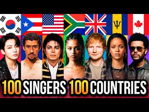 One Singer From 100 Different Countries