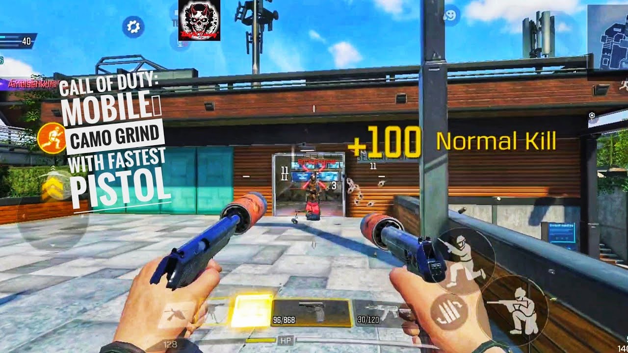 Call of Duty: Mobile, Camo Grind on Codm fastest pistol 🔥 Arsenal Map ...