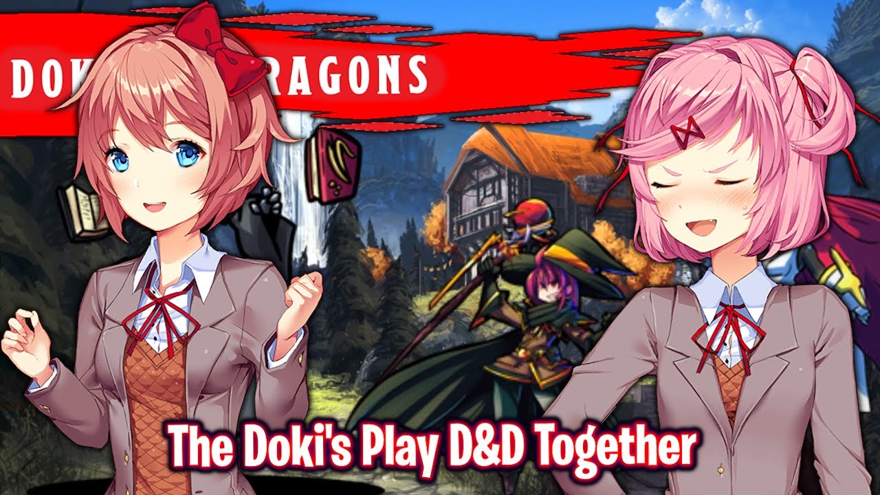 The Doki's Play D&D Together!!!!(DDLC Dokis & Dragons MOD) - YouTube