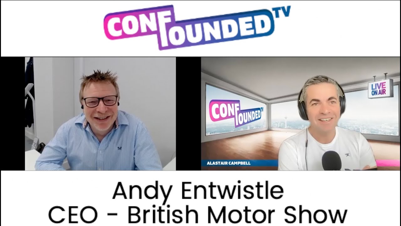 Meet Andy Entwistle, CEO of the all new British Motor Show - YouTube