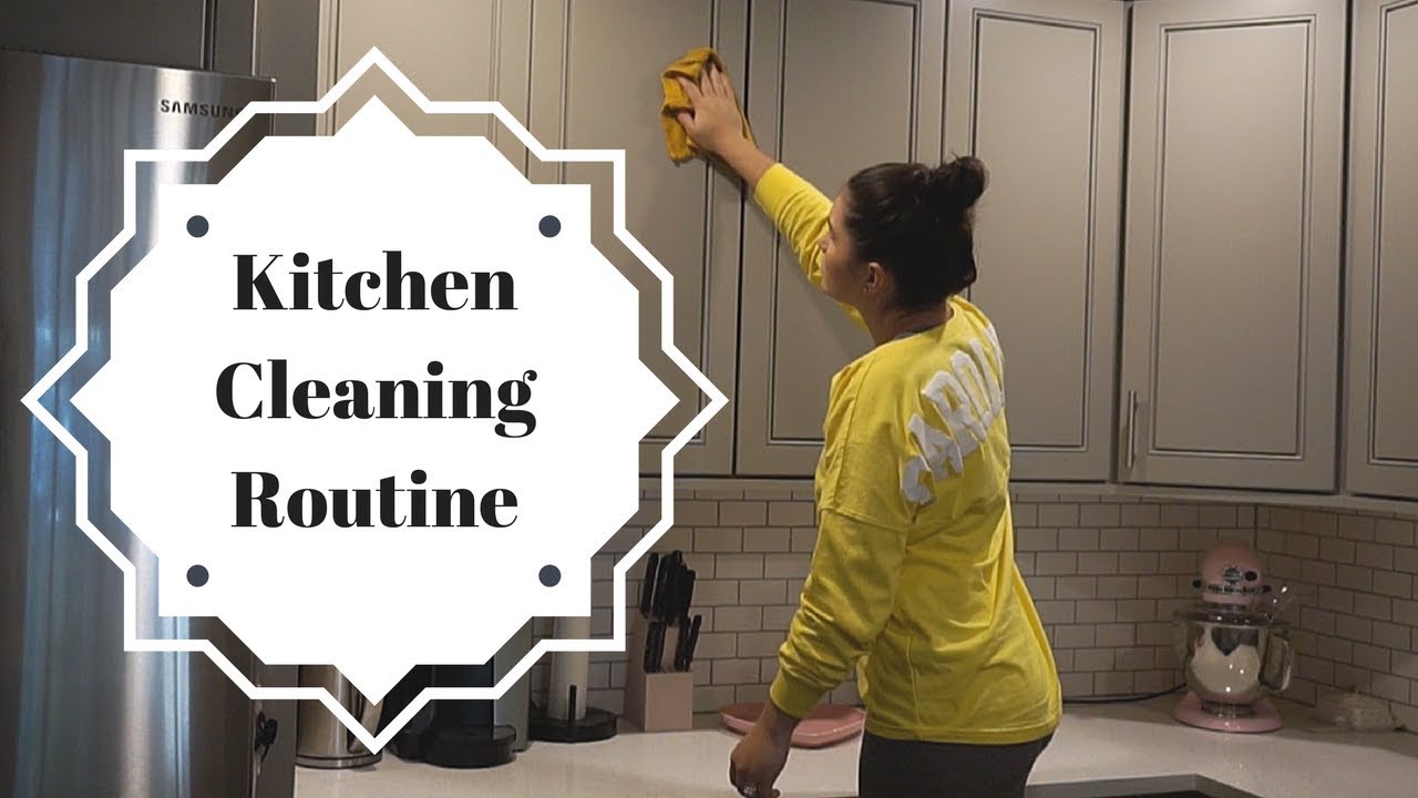 My Kitchen Deep Cleaning | Clean with me | - YouTube