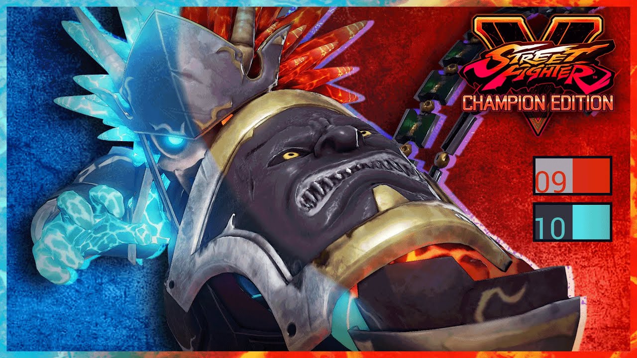 SFV Akuma - Garuda costume (09~10 colors and game screens) - YouTube