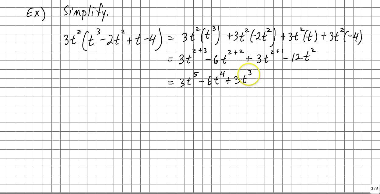Laws Of Exponents And Multiplying Polynomials YouTube Laws Of Exponents And Multiplying Polynomials YouTube