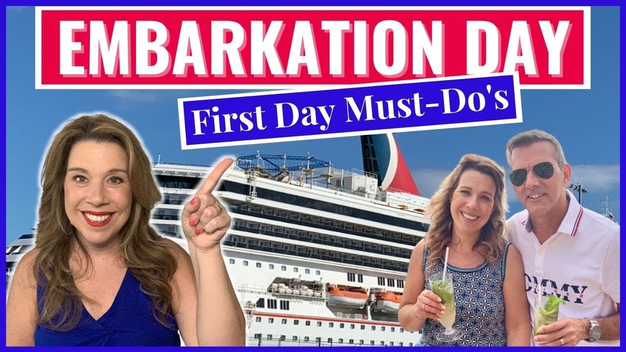 15 FIRST DAY CRUISE TIPS - What You MUST DO Immediately After Boarding ...