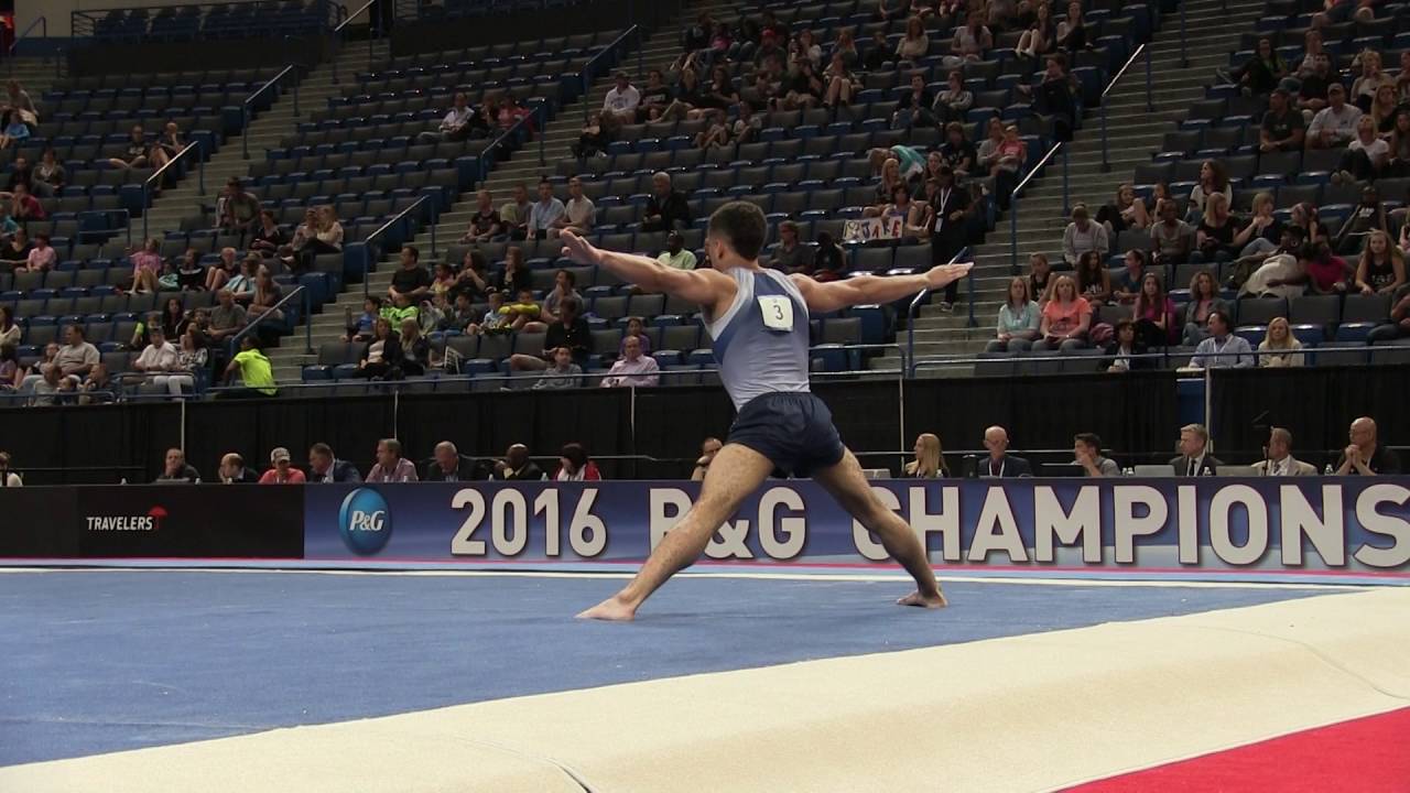 Donothan Bailey - Floor Exercise - 2016 P&G Championships - Sr. Men Day ...
