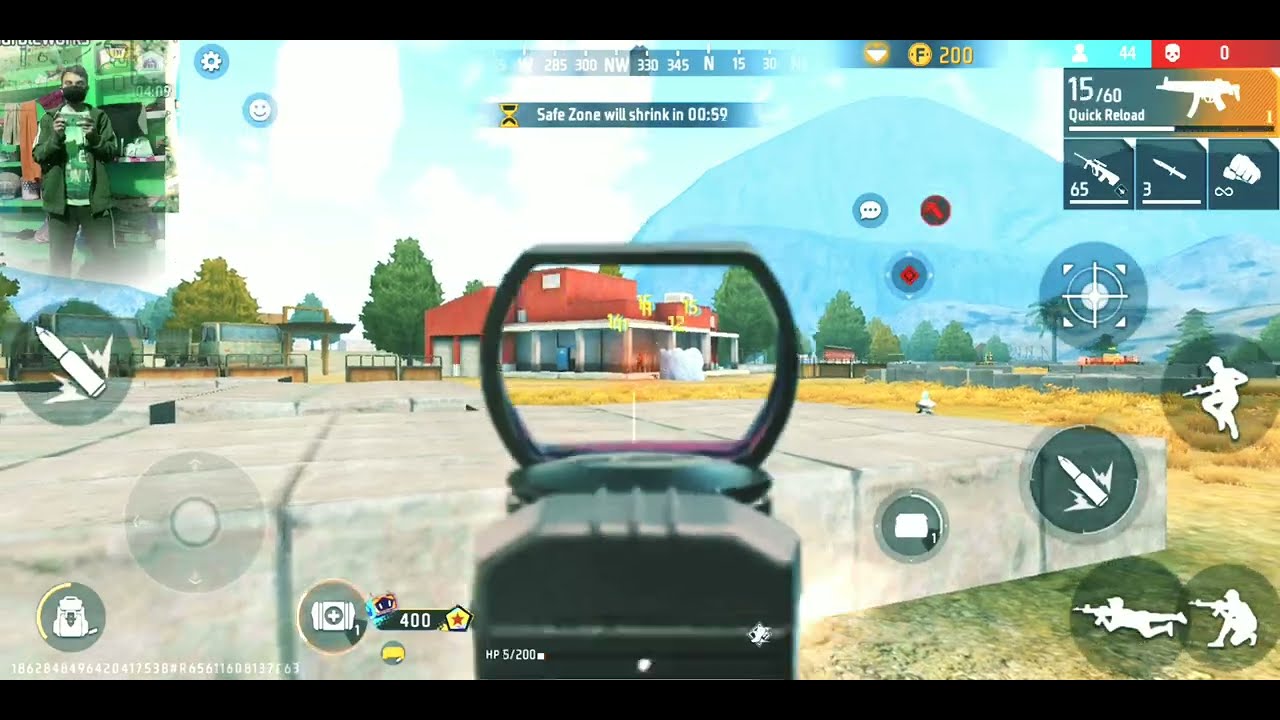 Garena free fire 34 +kill battle royals solo squad #ff #freefire #games ...