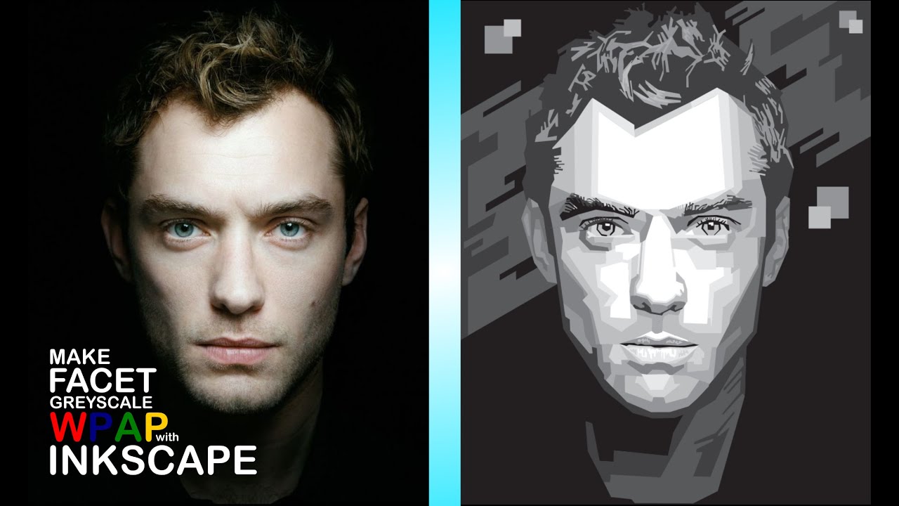 Tutorial how to make WPAP with Inkscape (PART 1) | Tutorial membuat ...