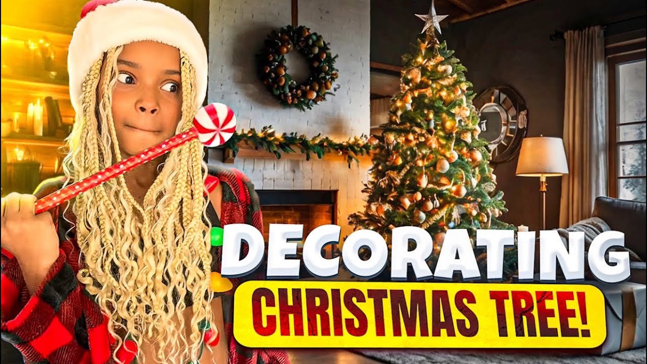 Vlogmas Week 1 Decorating Our Christmas Tree Youtube