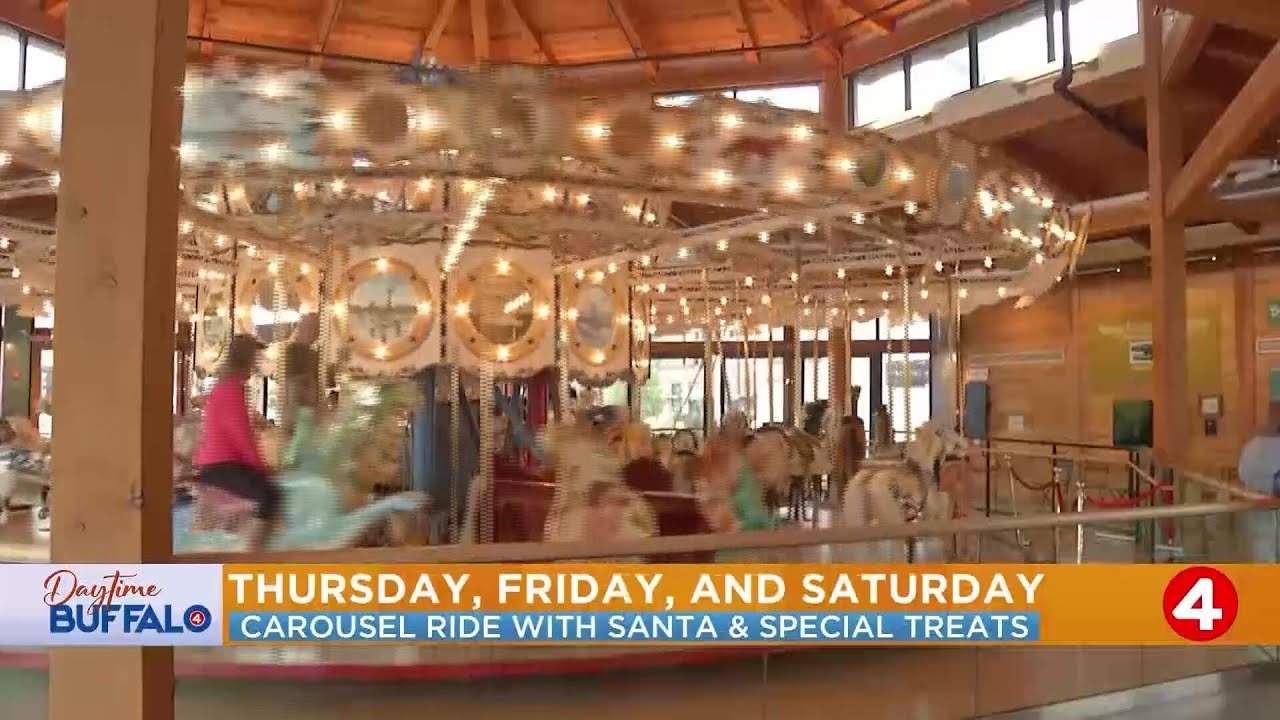 Daytime Buffalo: Santa at the Buffalo Heritage Carousel this weekend ...