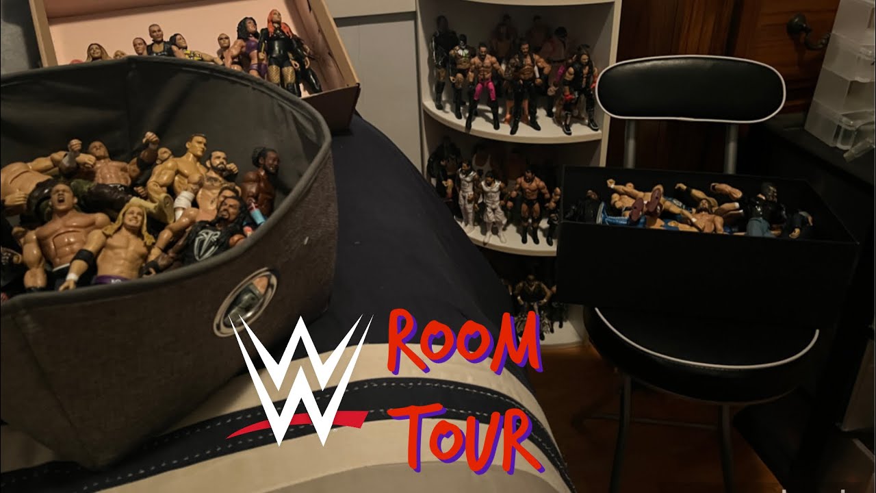 WWE FIGURE ROOM TOUR 2024! - YouTube