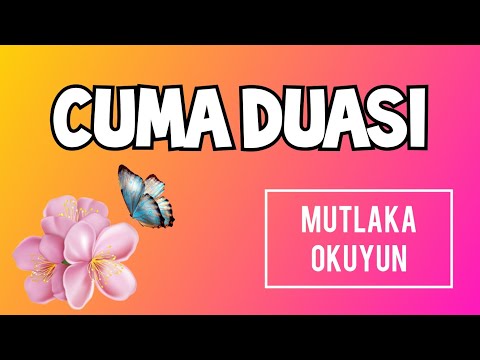 RECEP AYI İLK CUMA GÜNÜ DUASI ! OKUDUĞUN ZAMAN TÜM DERTLERİN BİTSİN ! DİLEDİKLERİN GERÇEK OLSUN !