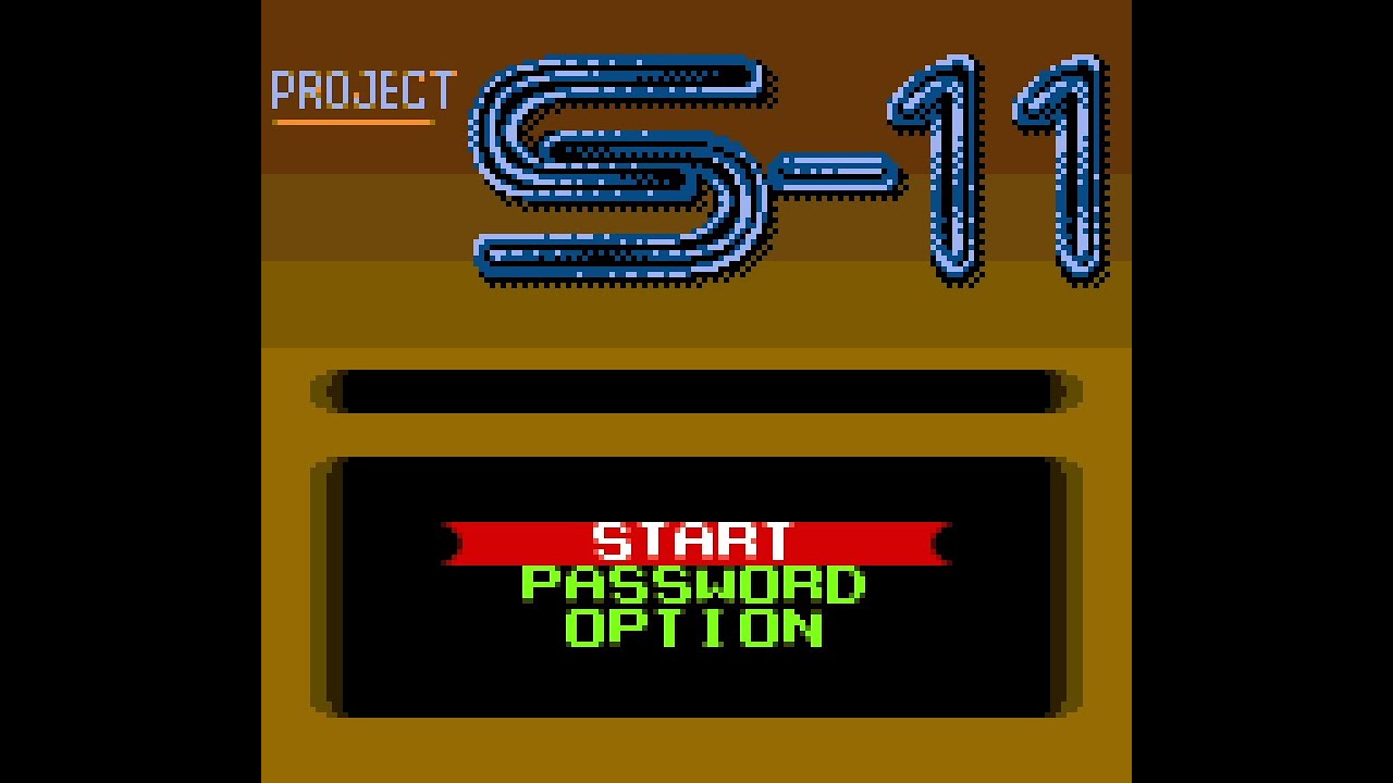 Project S-11 (USA) GBC Game Full Run - YouTube