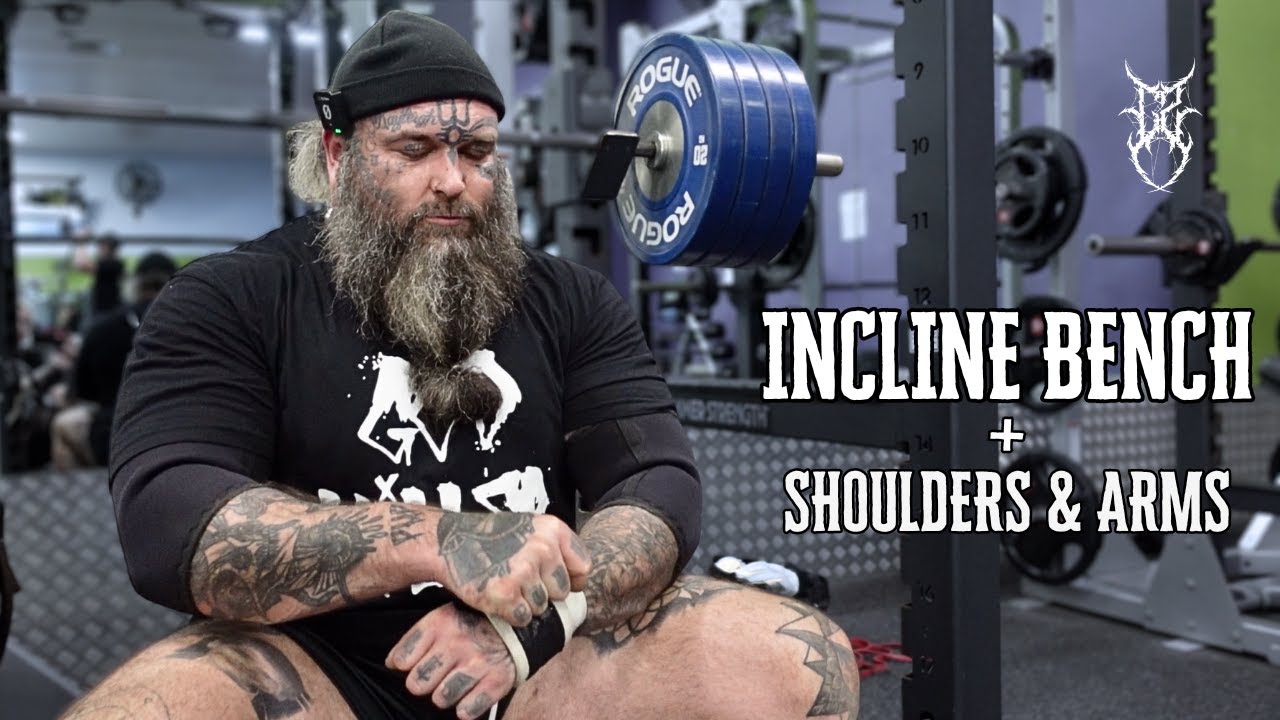 INCLINE BENCH, SHOULDERS & ARMS | W2D4 GODKILLER PROGRAM - YouTube