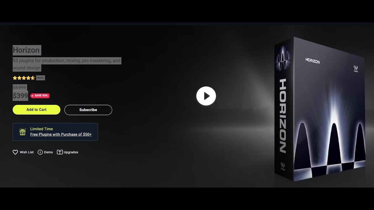 My Waves Plugins - Horizon Bundle 93 plugins for production, mixing, pro mastering, and sound ...