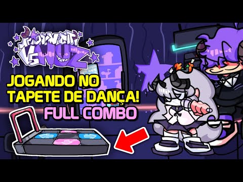 Jogando FNF no tapete de dança! - Friday Night Funkin' VS Wuz - Full ...
