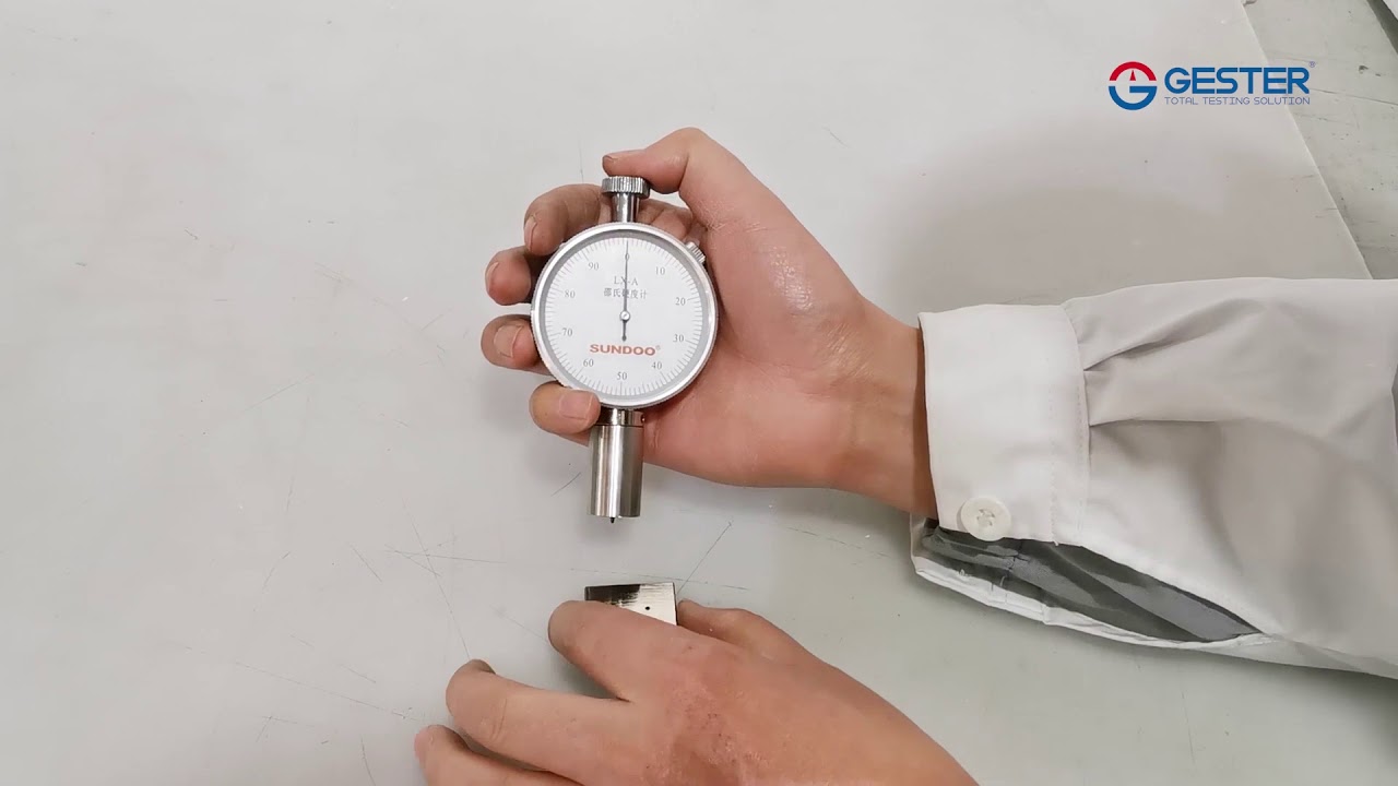 How To Use Shore A Durometer GT-KD09-LX-A - YouTube