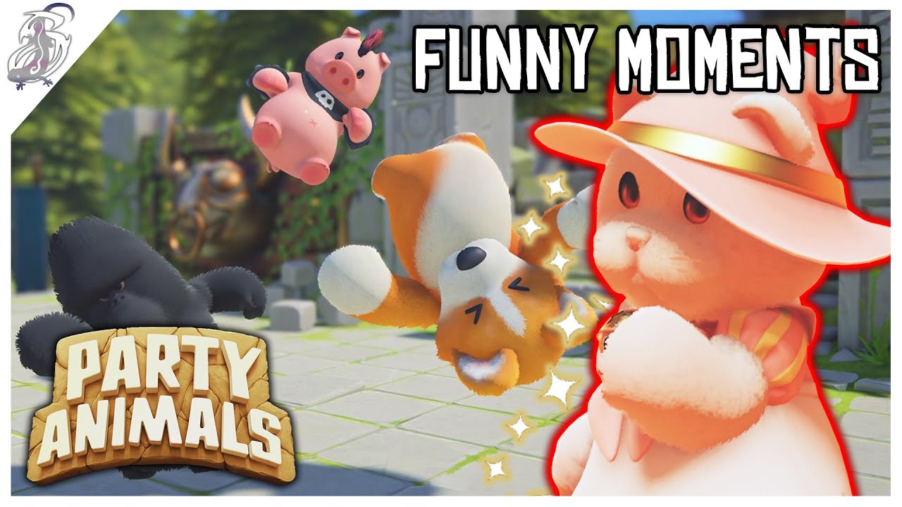 THE MOST CHAOTIC GAMES EVER!? - Party Animals Funny Moments - YouTube