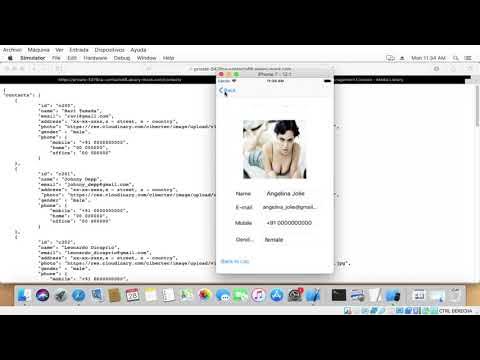 Consumo REST API - SWIFT con Alamofire, AlamofireImage, SwiftyJSON y FIREBASE - YouTube