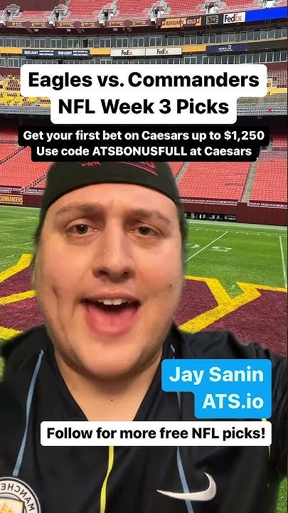 Philadelphia Eagles vs. Washington Commanders Prediction: NFL Week 3 Betting Picks - YouTube