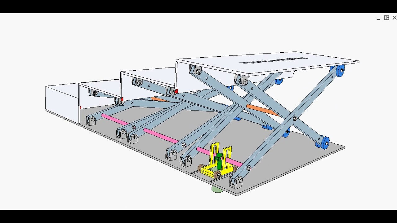 Stairs with lifting steps - YouTube