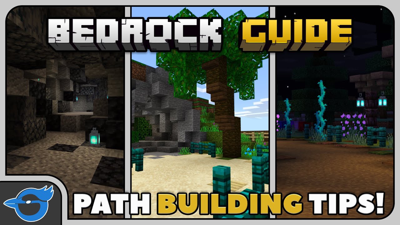 ULTIMATE Path Building Guide - Tips and Tricks! | Bedrock Guide 053 ...