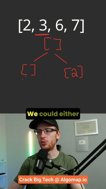 Combination Sum - Recursive Backtracking - Leetcode 39 - YouTube