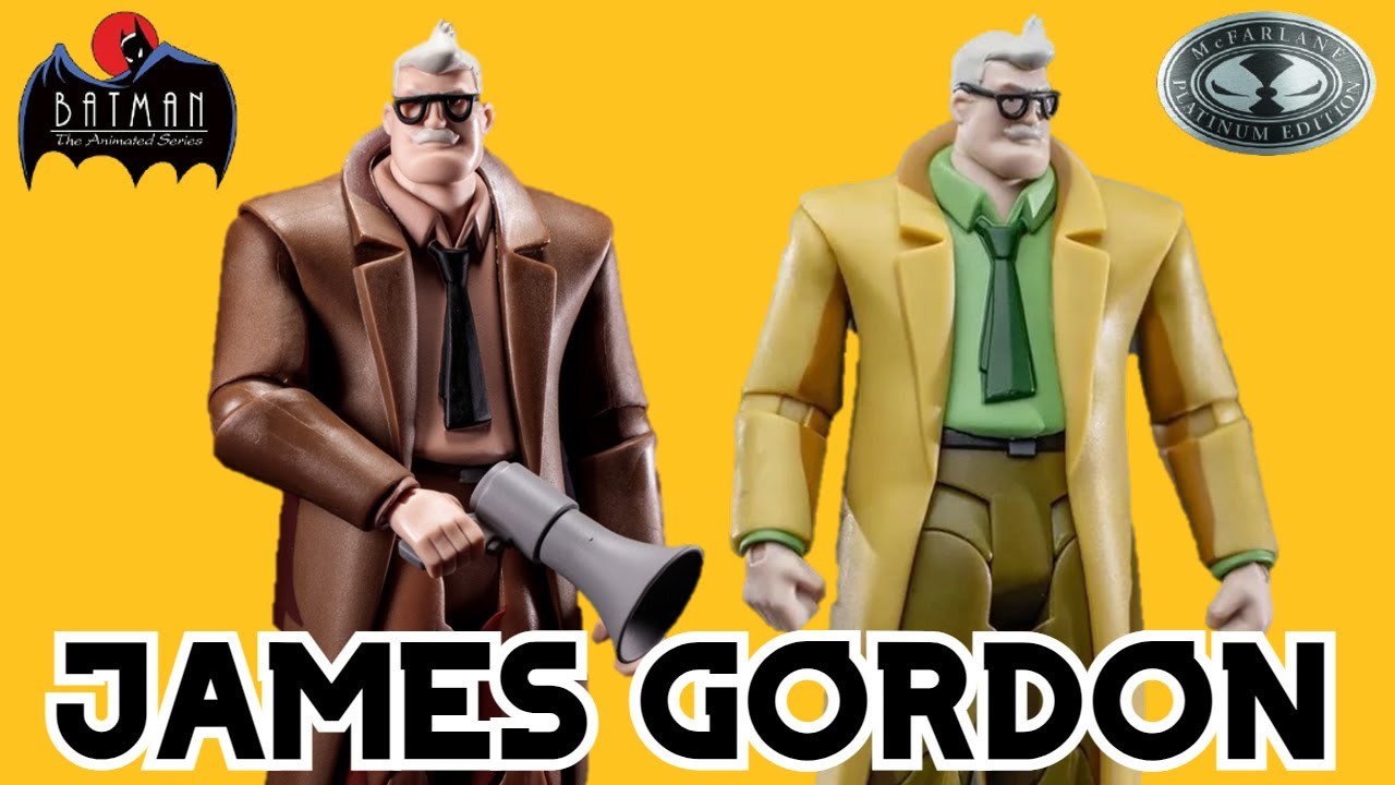 🚨 🚓 UNBOXING 👮 JAMES GORDON | PLATINUM EDITION BATMAN The Animated ...