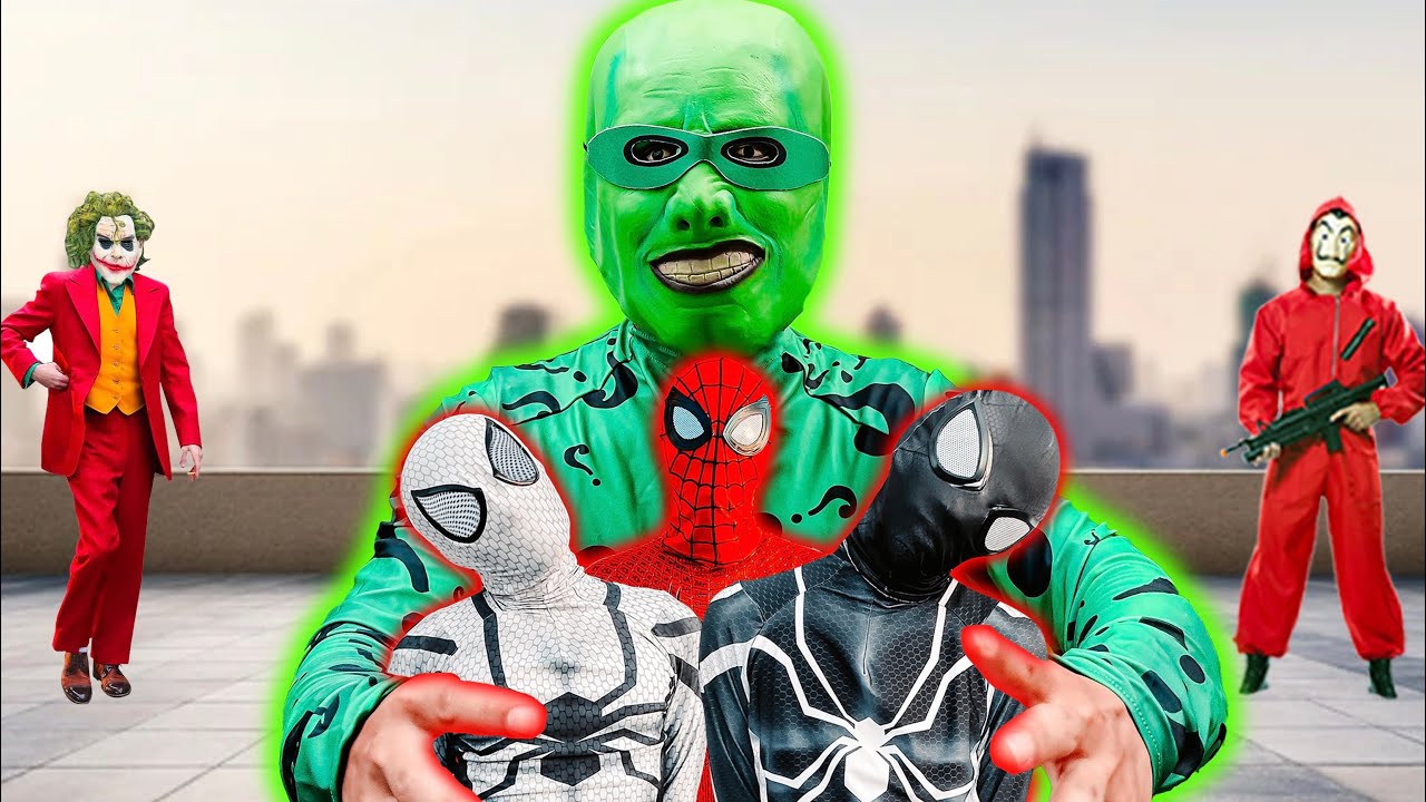 TEAM SPIDER-MAN vs BAD GUY TEAM | The Riddler 2.0 ( Live Action ) - YouTube