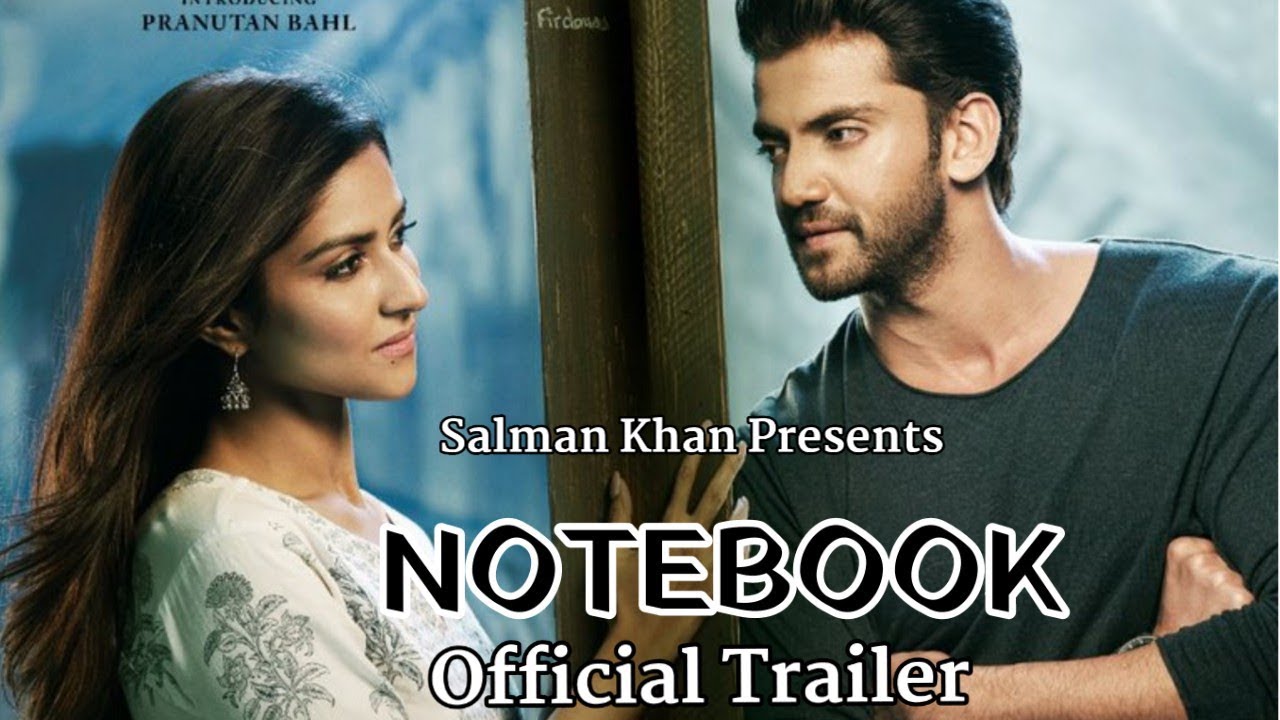 Notebook Movie Official Trailer | Poster Out | Zaheer Iqbal, Pranutan ...