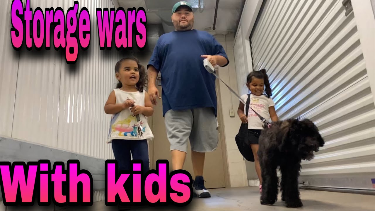 Storage wars with the family!! Did we hit the big one!! - YouTube