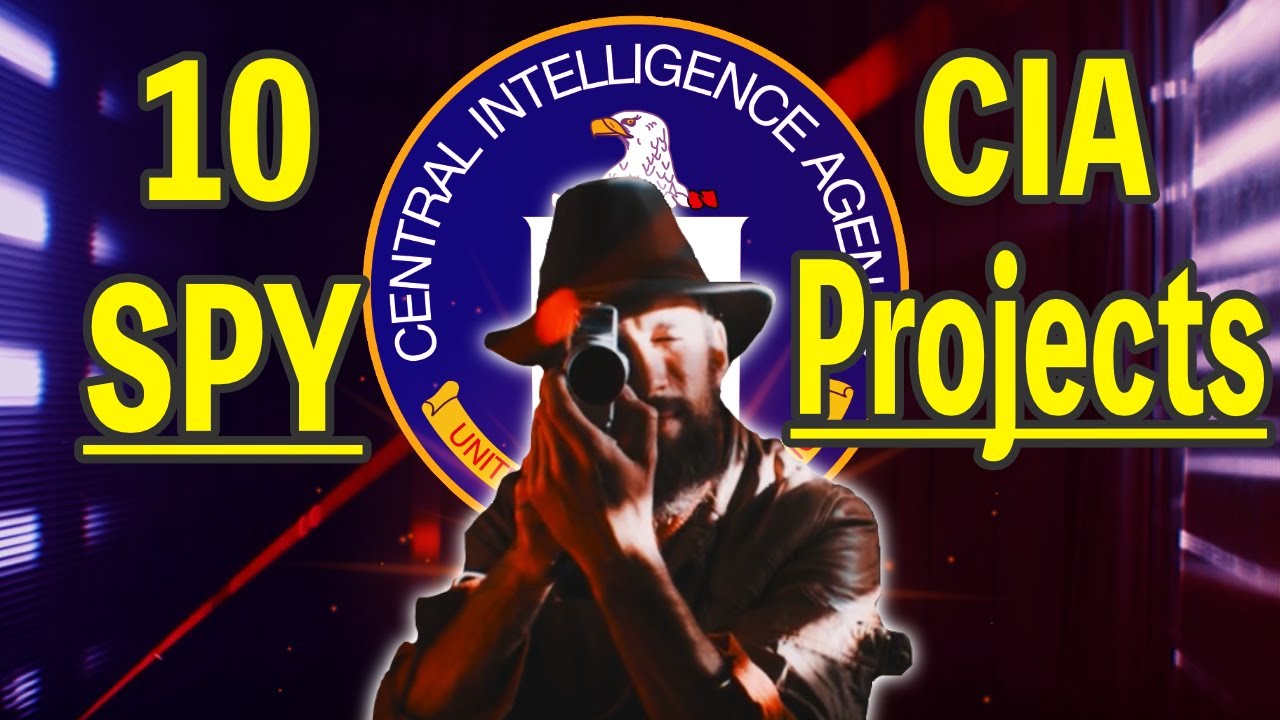 10 CIA Secret SPY Projects FINALLY Revealed! - YouTube