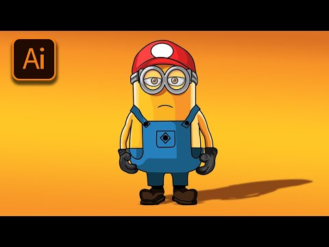Minions - Vector Art | Adobe Illustrator - YouTube