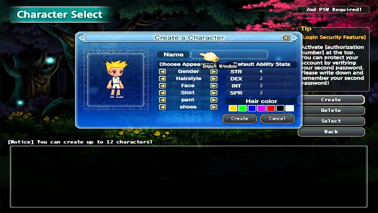 WindSlayer 2 - Character Creation - YouTube