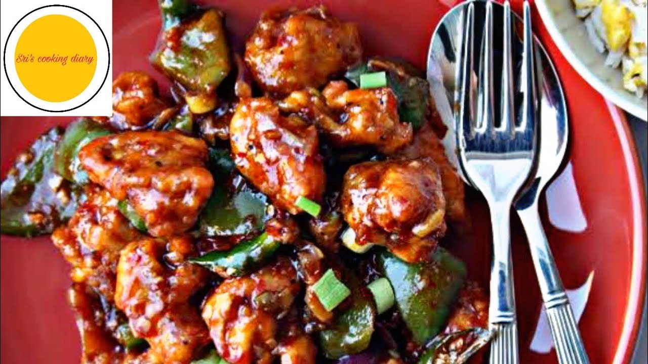 HOME-MADE CHILLI CHICKEN WITHOUT USING SOYA SAUCE|| - YouTube