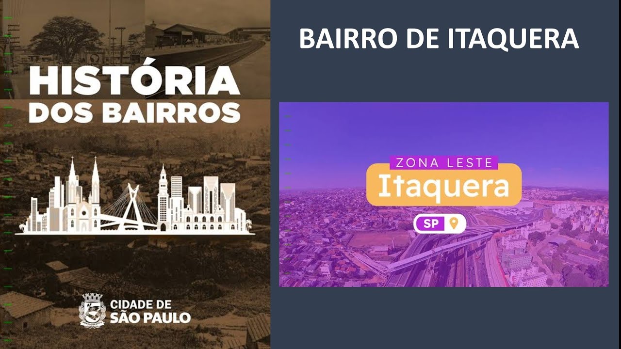 🏫 O BAIRRO ITAQUERA - SP 🏫📽DOCUMENTÁRIO OS BAIRROS DE SÃO PAULO 📽 - YouTube