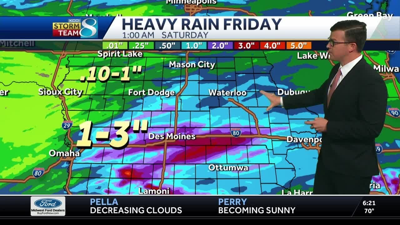 Iowa weather: The heat pushes out with seasonal summer temperatures ...